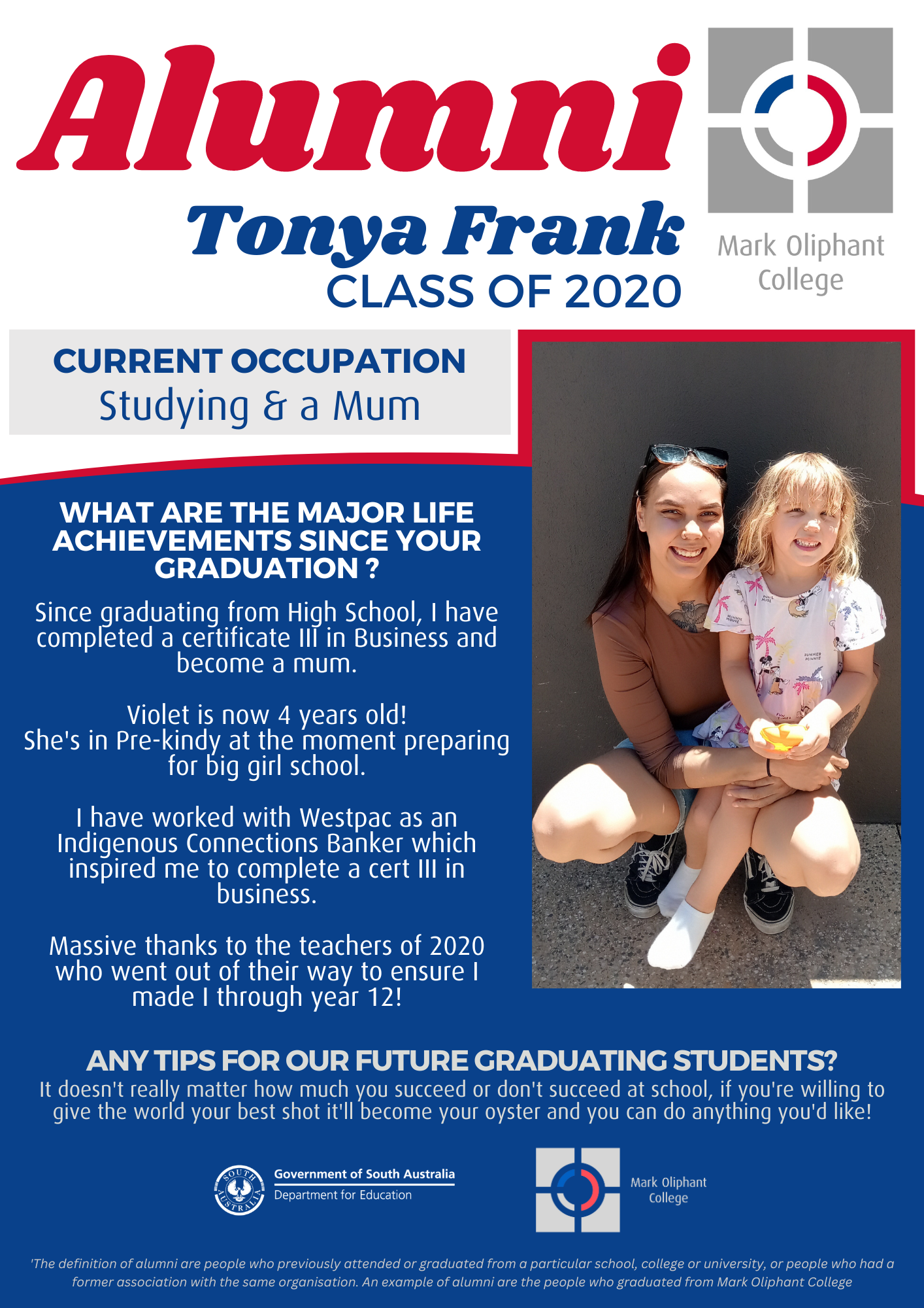 Past Students - where are they now?