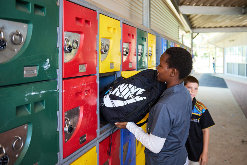Student Lockers | Mark Oliphant College